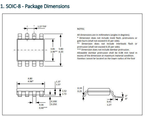 MLX90316 Melexis Rotary Position Sensor IC MLX90316KDC-BCG-000