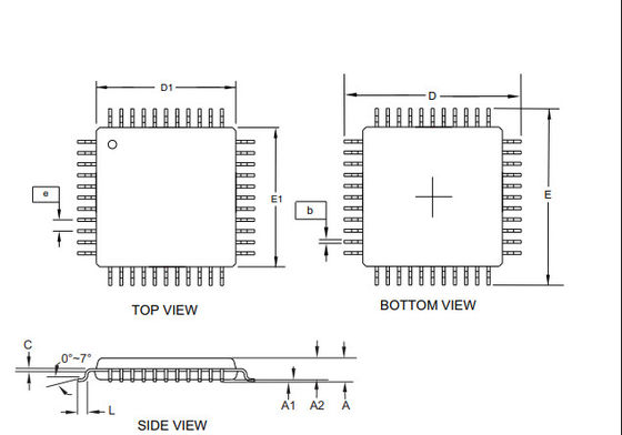 STM32F103C8T6 STMicroelectronics M3 series Microcontroller IC 32-Bit ...